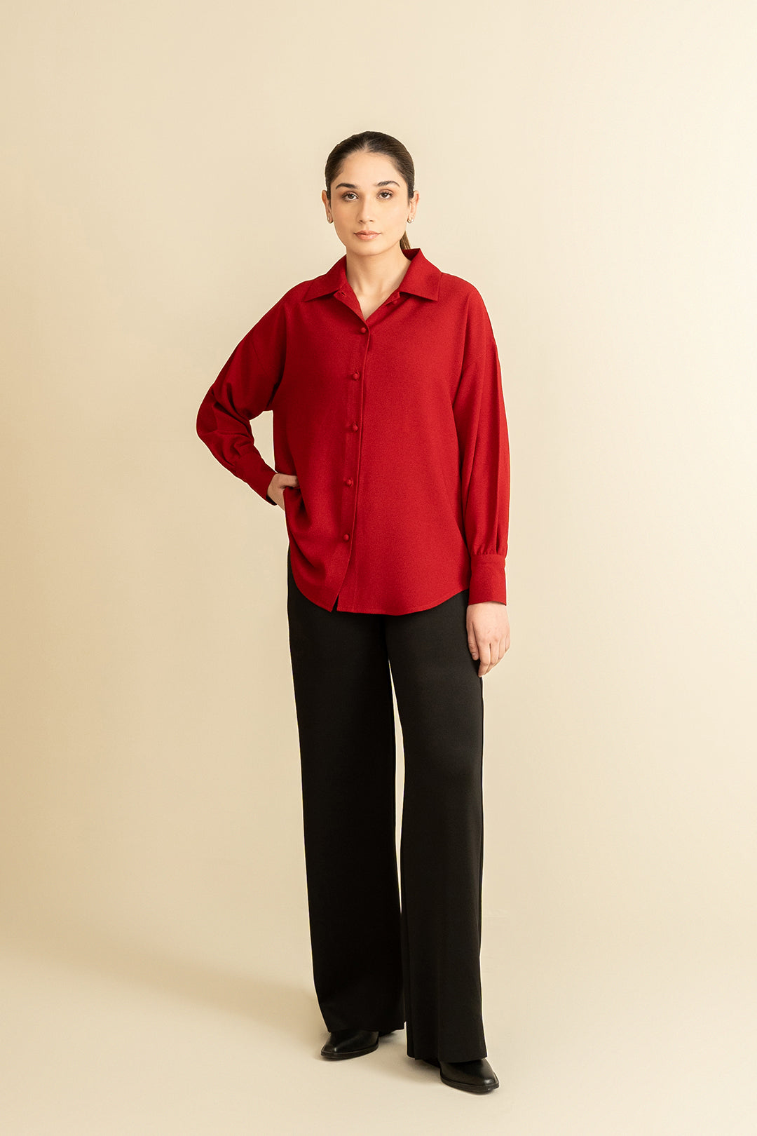 Cherry Button Down – Lulusar