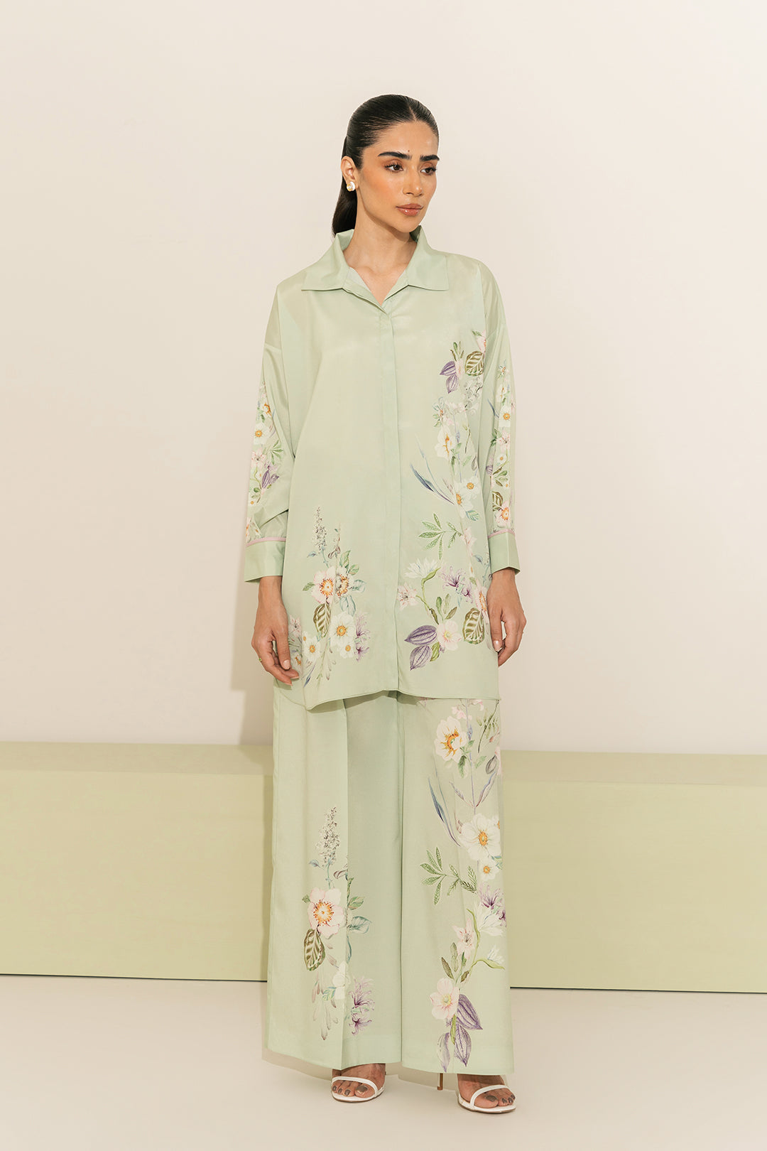 Ashwal Button Up Top – Lulusar