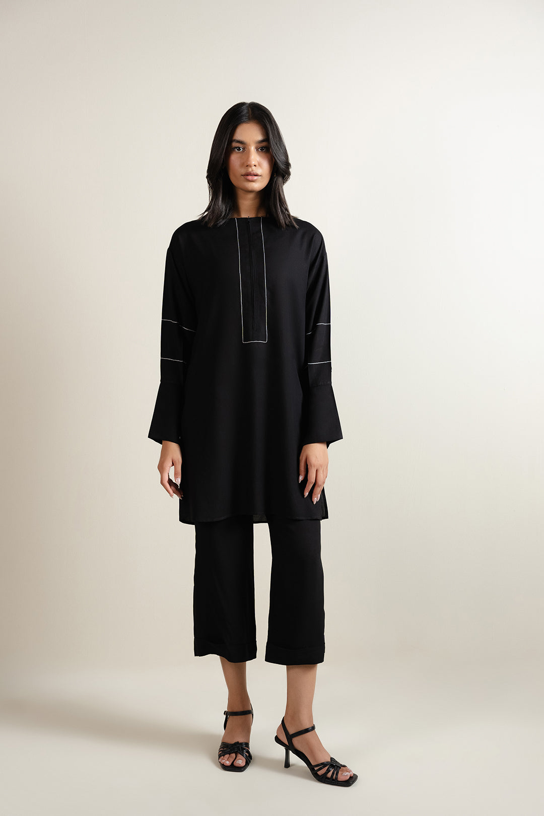 Contrast Detail Tunic – Lulusar